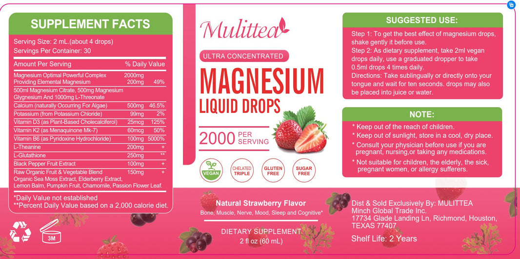 Magnesium Supplement – Mulittea